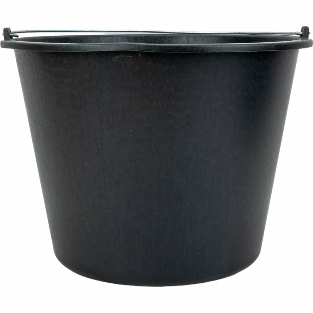 Строительное ведро КЭС черное, 20 л 13000027