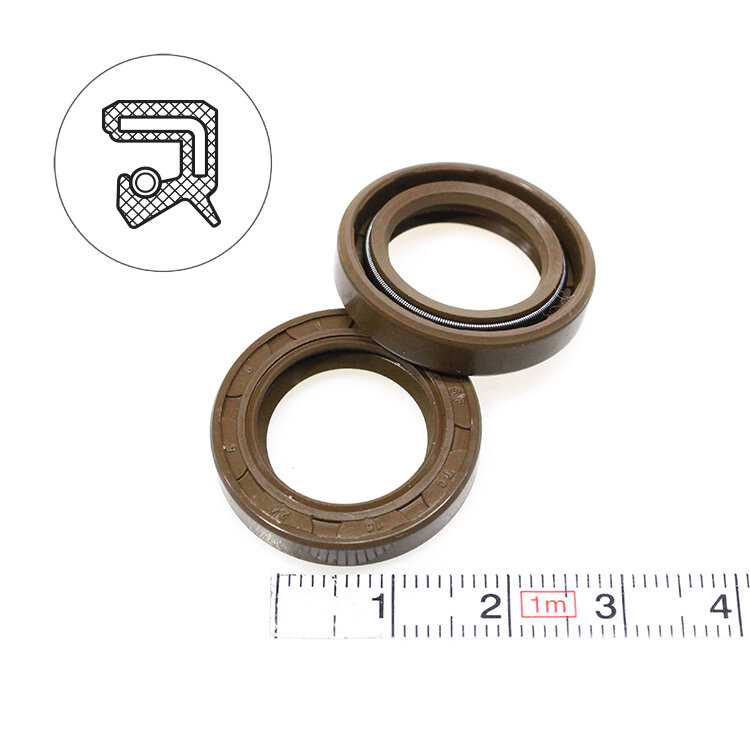 Манжета армированная (Сальник) 16х24х5 (тип 2 / TC) 75FKM