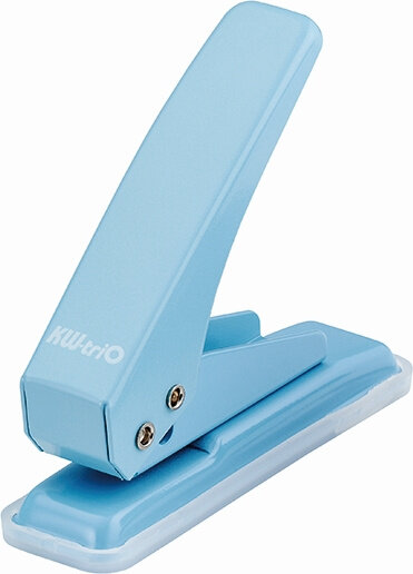 Дырокол Kw-Trio 09190BLUE макс:20лист. металл синий отв:1