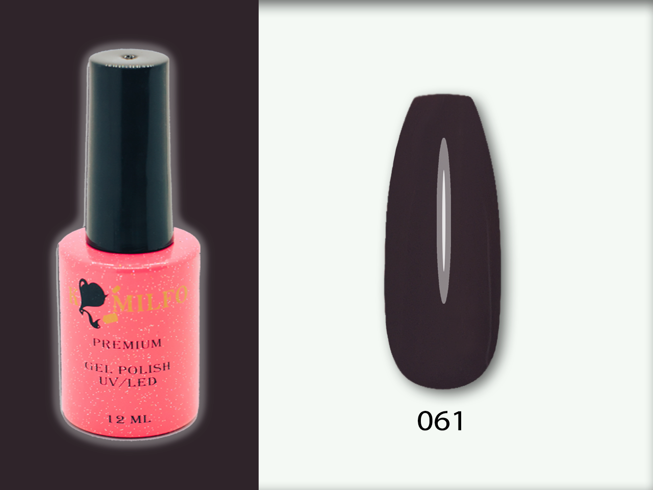 061 KOMILFO гель лак 12 мл.