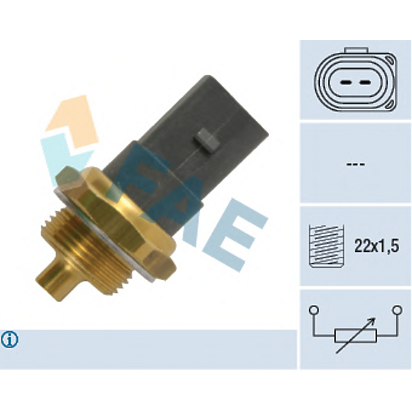 FAE 33786 (6R0919501) датчик температуры