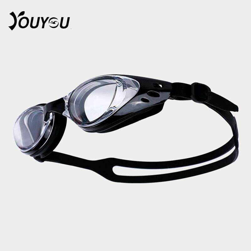 Очки для плавания YOUYOU 61105 черные взрослые мужские и женские