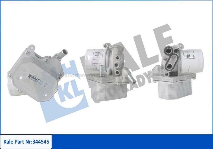 KALE 344545 Теплообменник масляного фильтра в сборе PSA Boxer 3, Jumper 3 06->, Ford Transit 2.2PUMA Euro 5