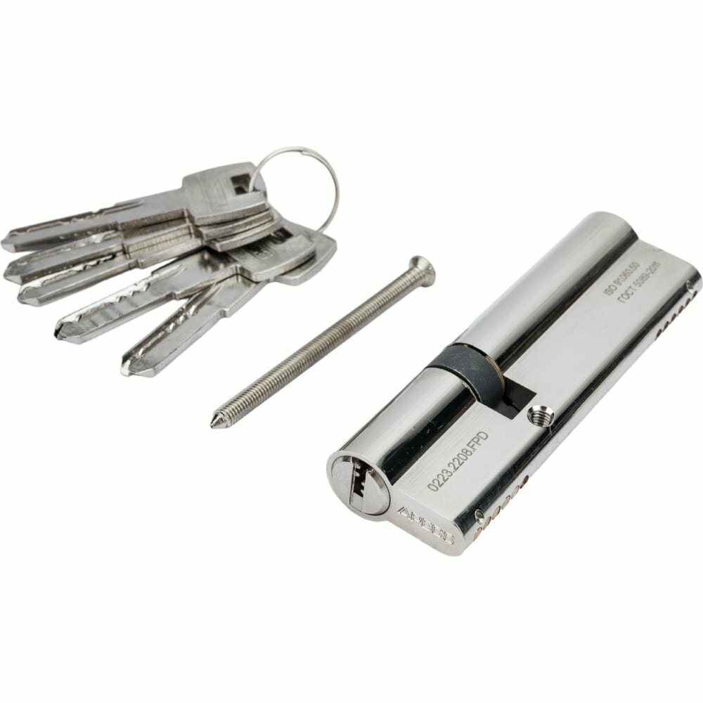 Цилиндровый механизм Apecs SM-100/35/65/-NI 23174, входных дверей