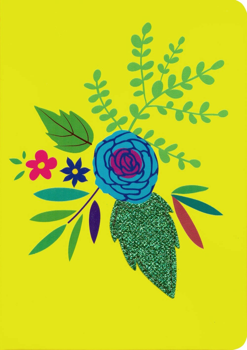 Блокнот "Get Glitter! Дизайн 10" (80 листов, B6, линия, тонированная бумага) (БГЛ6802983)