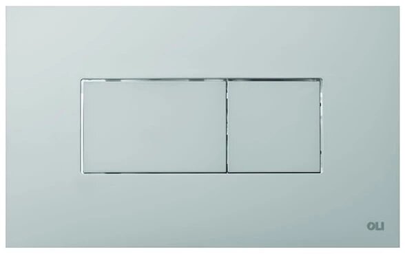 Кнопка смыва OLI Karisma 641006 для инсталляции, матовый хром