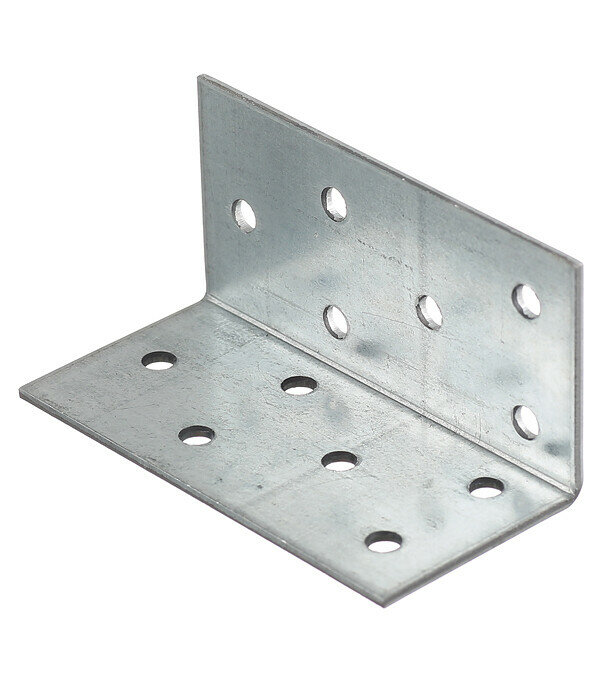Уголок соединительный оцинкованный 40х40х80х2 мм 47150