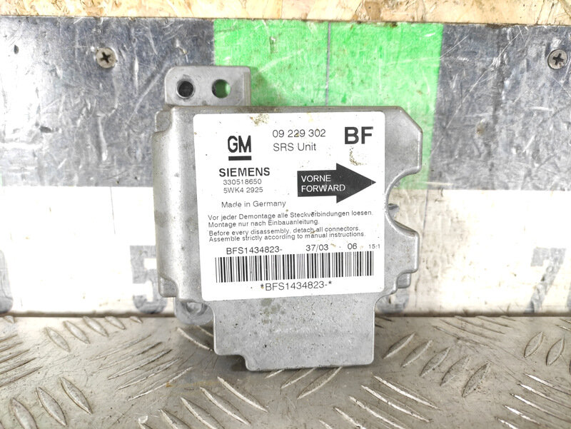 Блок управления Air Bag OPEL ASTRA G 330518650