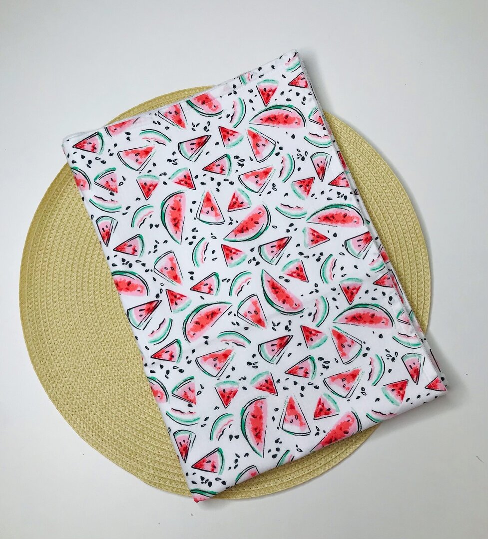 Пеленка непромокаемая многоразовая «Арбузики» 50х70 см