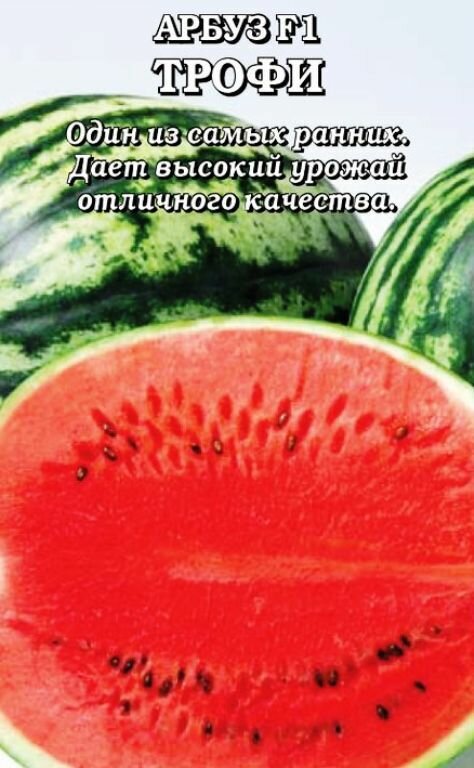 Семена Арбуз Трофи F1 5 шт.