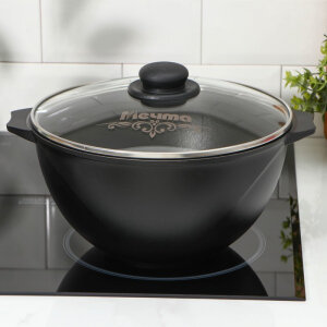 Кастрюля Мечта Престиж 2 л антипригарное покрытие стеклянная крышка