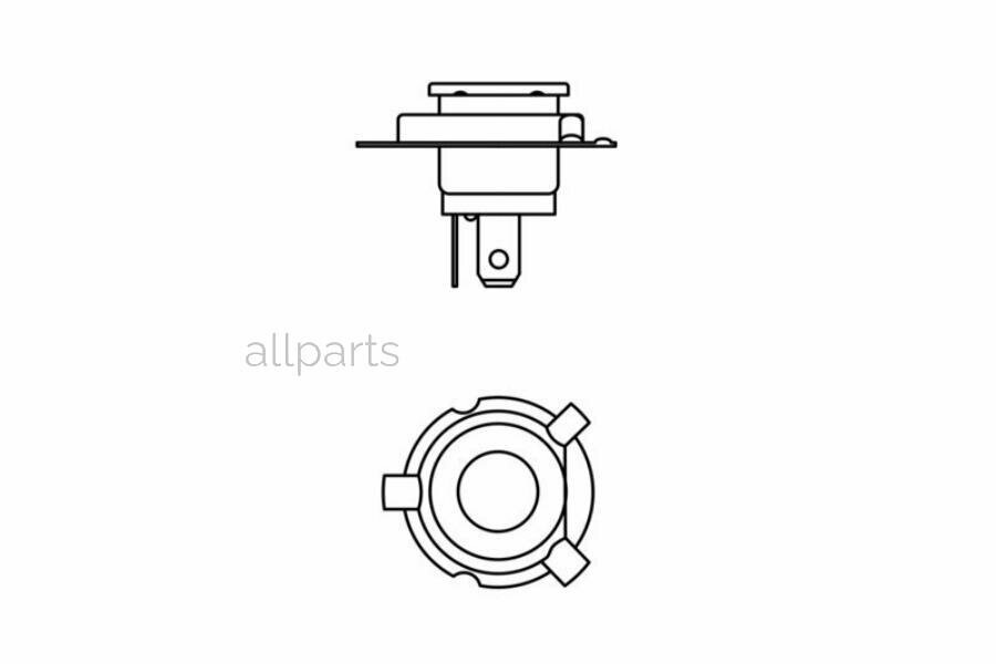 BOSCH 1987302092 лампа 12V 60/55W H19 PURE LIGHT