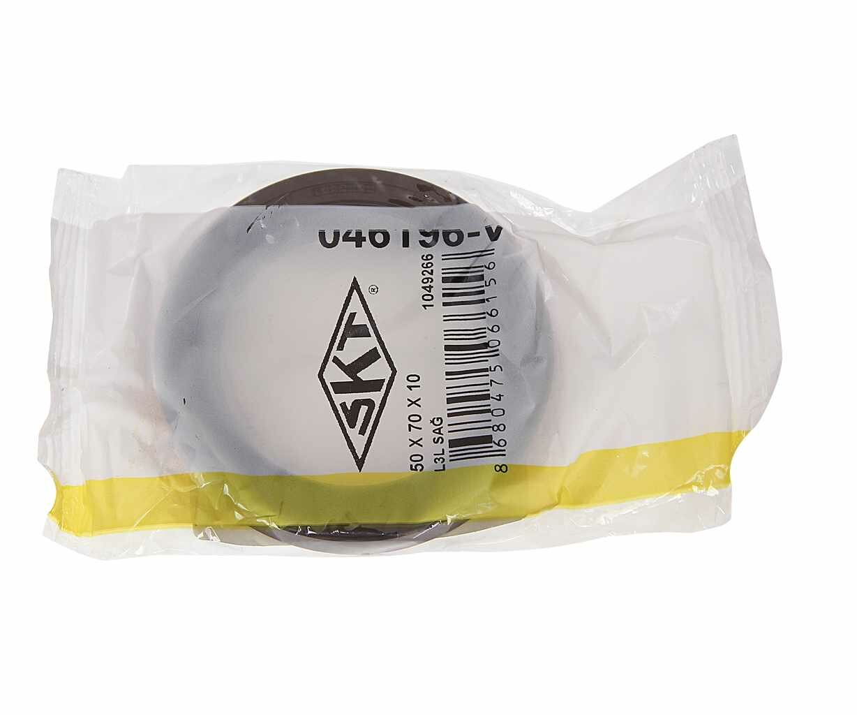 Сальник коленвала ЗИЛ-5301, МТЗ передний 50х70х10, 046196-V, SKT