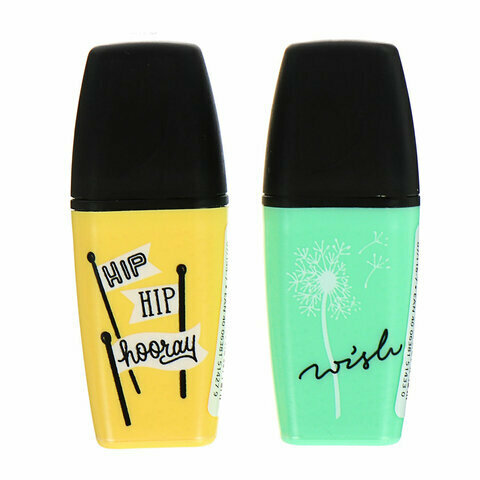 Текстовыделитель STABILO "Boss Mini PastelLove", ассорти В пластиковой банке, линия 2-5 мм, 07/50-07