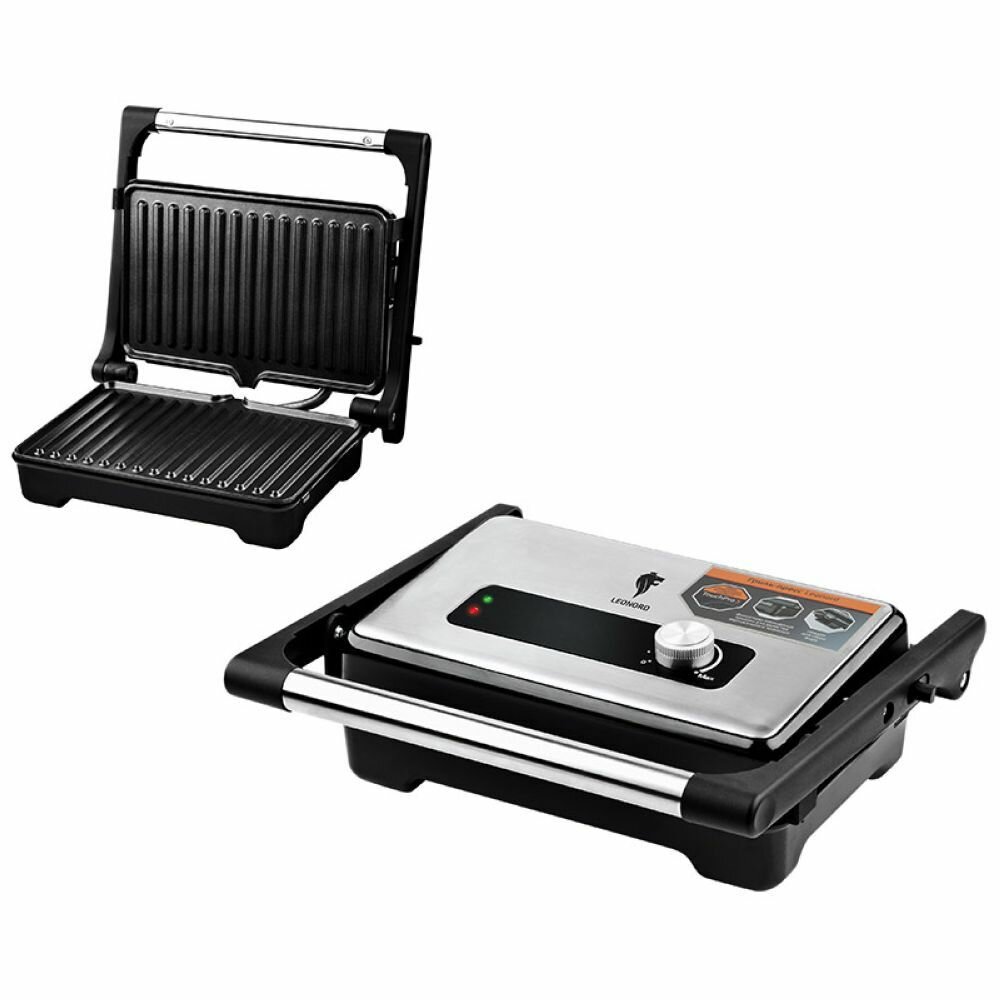 Электрогриль LEONORD 1735 106532, 1200Вт, TouchPro 5, антипригарное покрытие