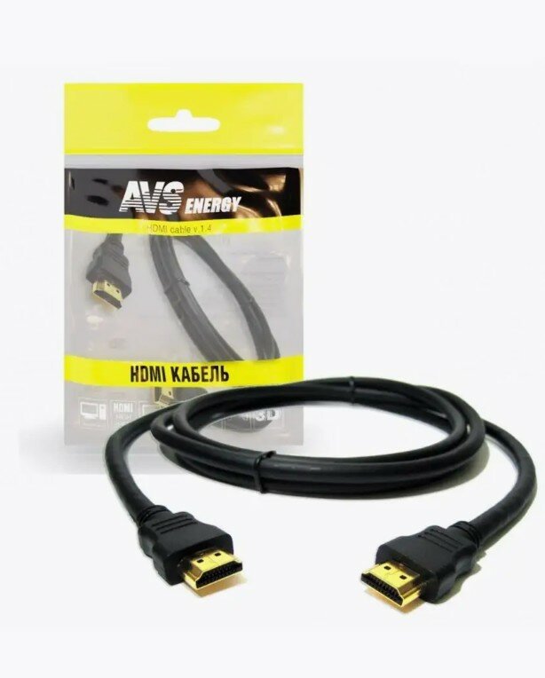 Кабель HDMI - HDMI 10м ver 1.4 черный
