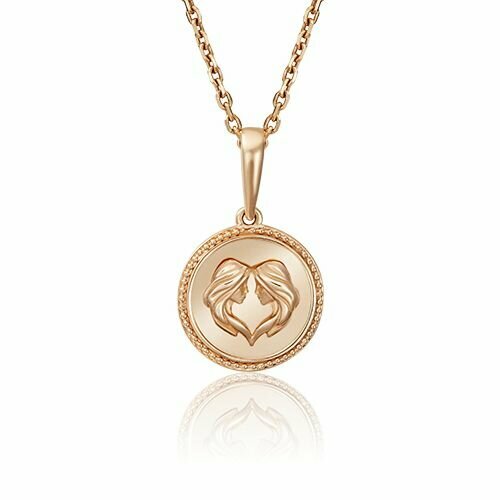 Подвеска, красное золото, 585 проба