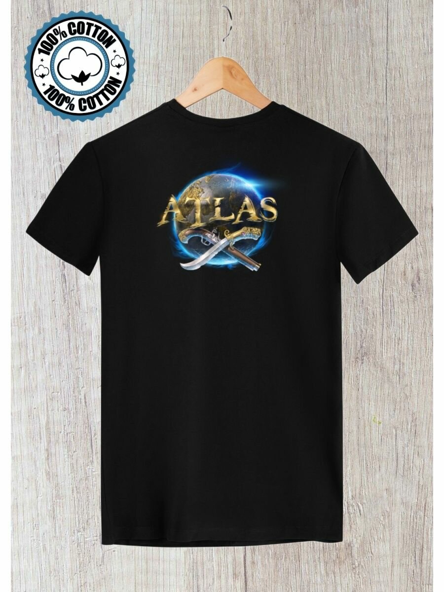 Футболка планета оружие атлас atlas