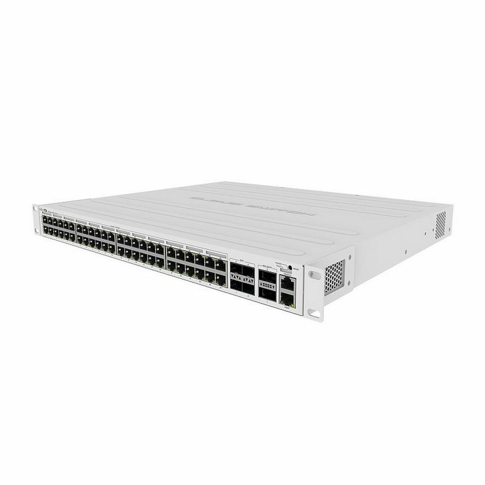 Коммутатор MikroTik CRS354-48P-4S+2Q+RM (L3) 1x100Мбит/