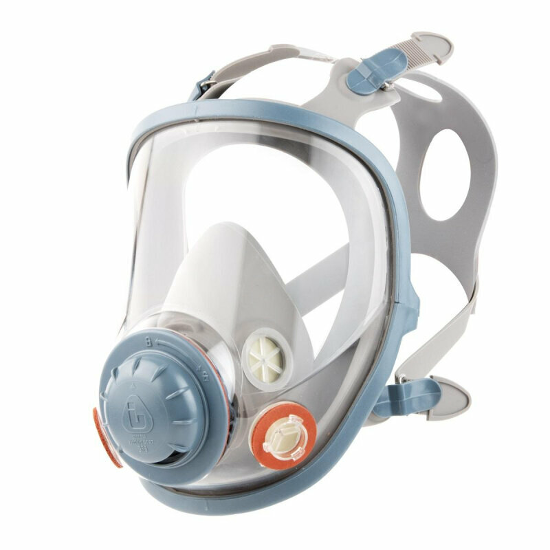 Маска полнолицевая Jeta Safety 6950 с покрытием линзы ChemShield, р. M, 1808427