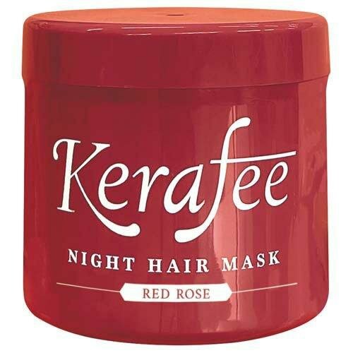 HAPPY BIRTH Маска-бальзам для волос Kerafee Night Hair Mask Red Rose