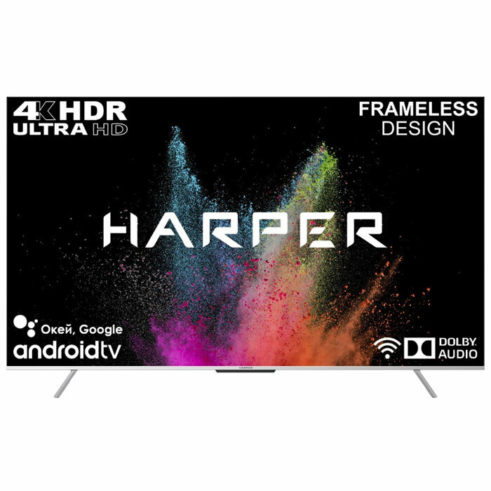 ЖК-телевизор Harper 75" 75U770TS SmartTV black