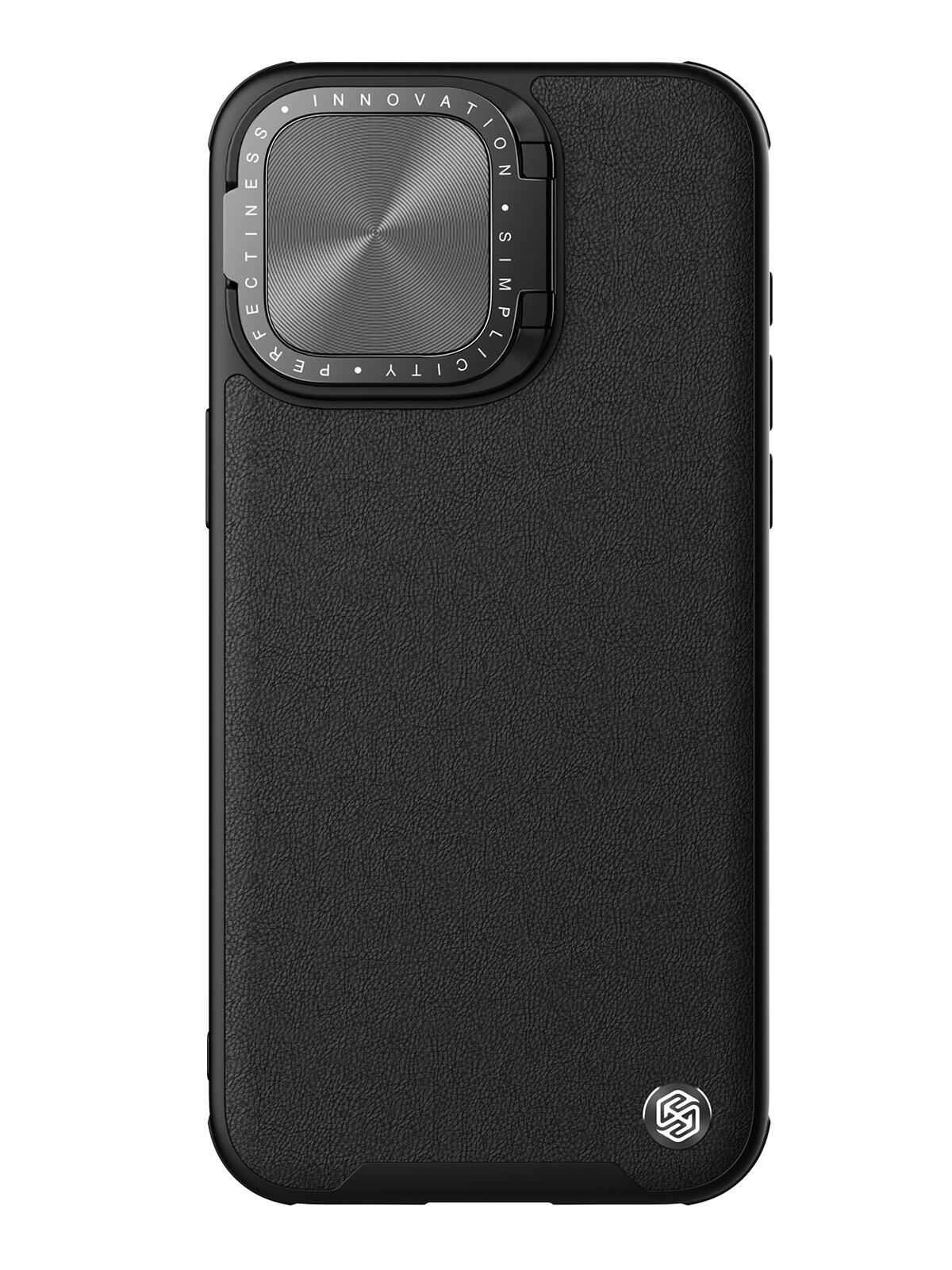 Nillkin для iPhone 15 Pro чехол CamShield ProP PU Leather Black