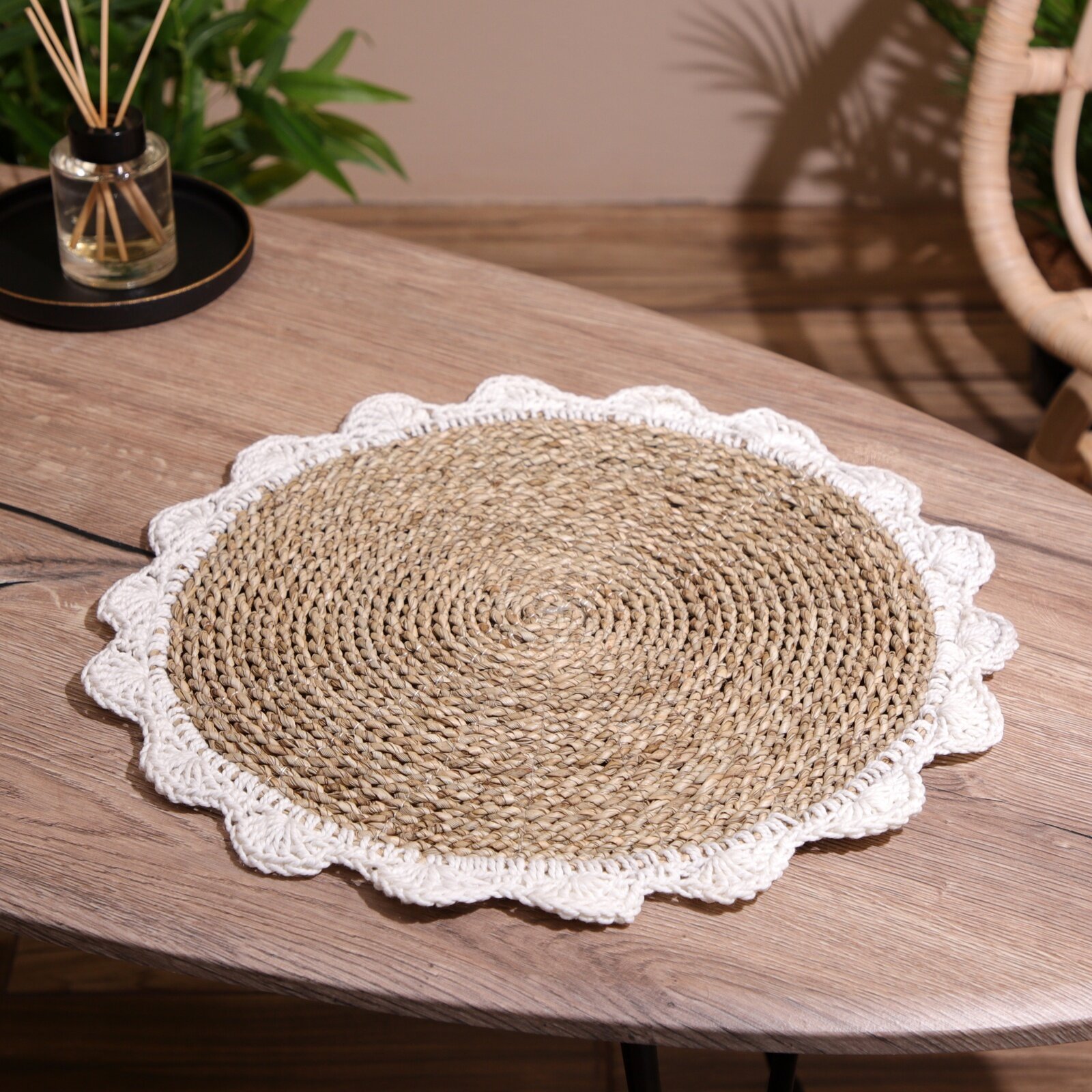 Салфетка сервировочная, 35 см, круглая