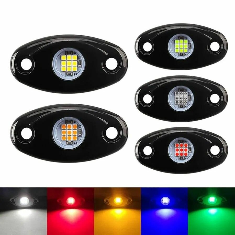 Фонари габаритные автомобильные светодиодные LED для грузовиков, прицепа, фур, квадрациклов, лодок, легковых автомобилей