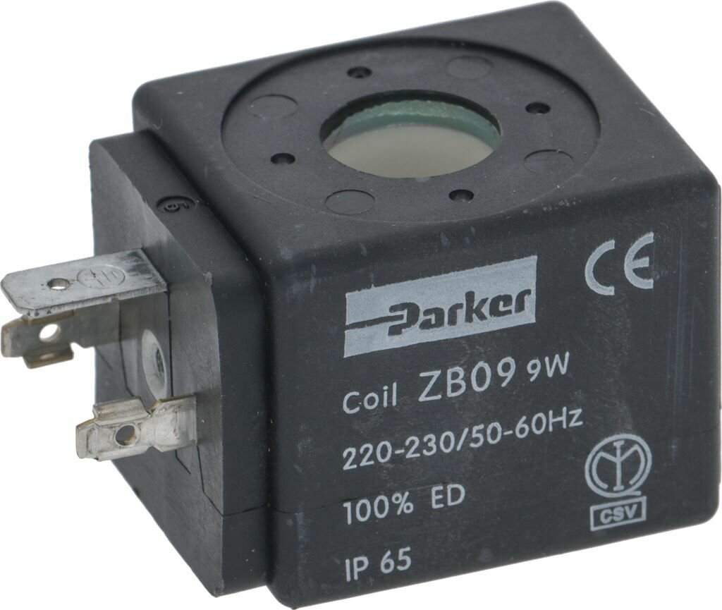 Катушка солен. клапана PARKER ZB09 230В, 9Вт, d14мм