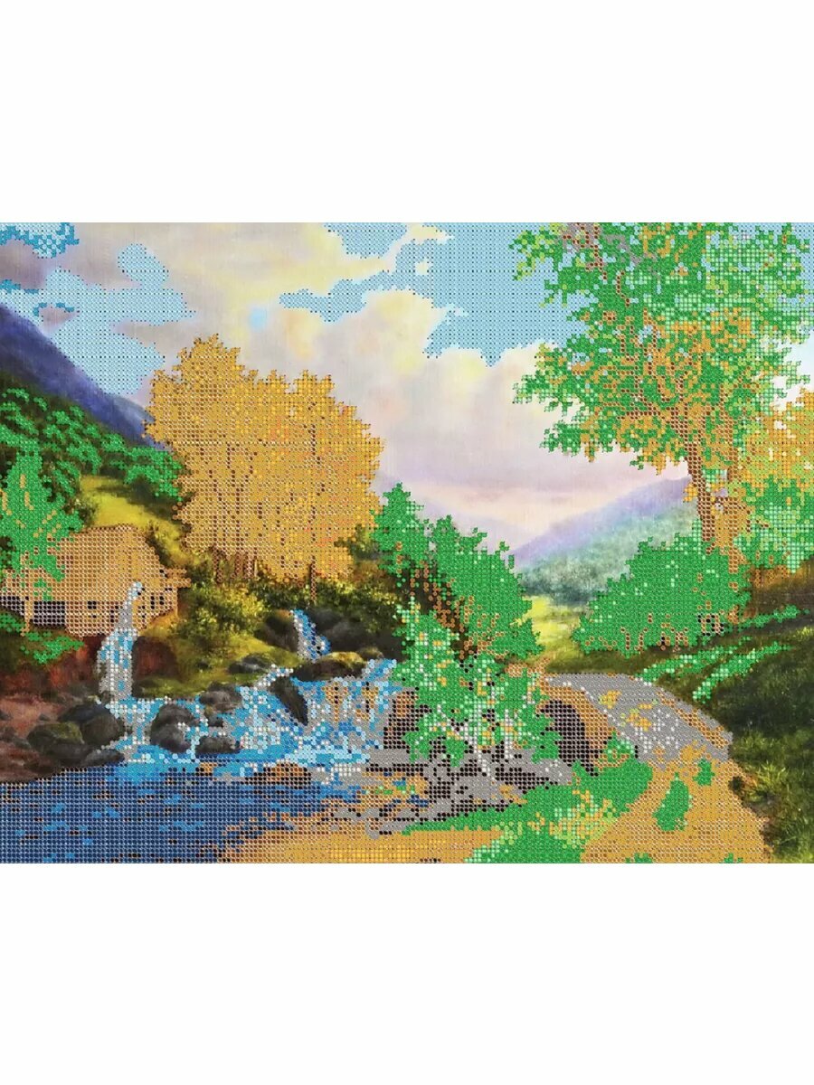 Набор для вышивания бисером 30*38 см