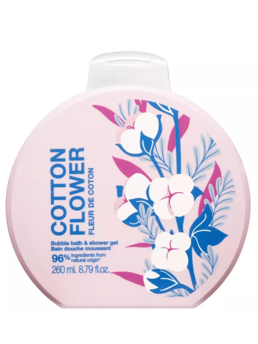Гель-пена для ванны И душа цветок хлопка