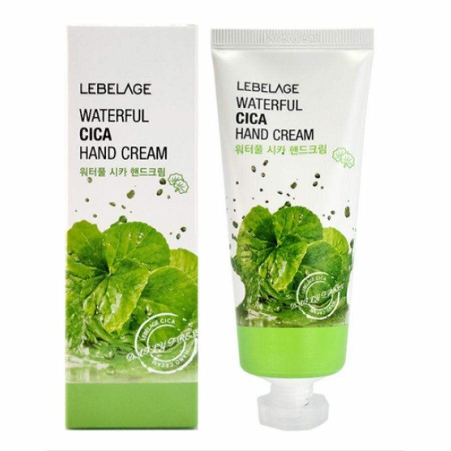 Увлажняющий крем для рук с экстрактом центеллы Lebelage Waterful Cica Hand Cream, 100 мл