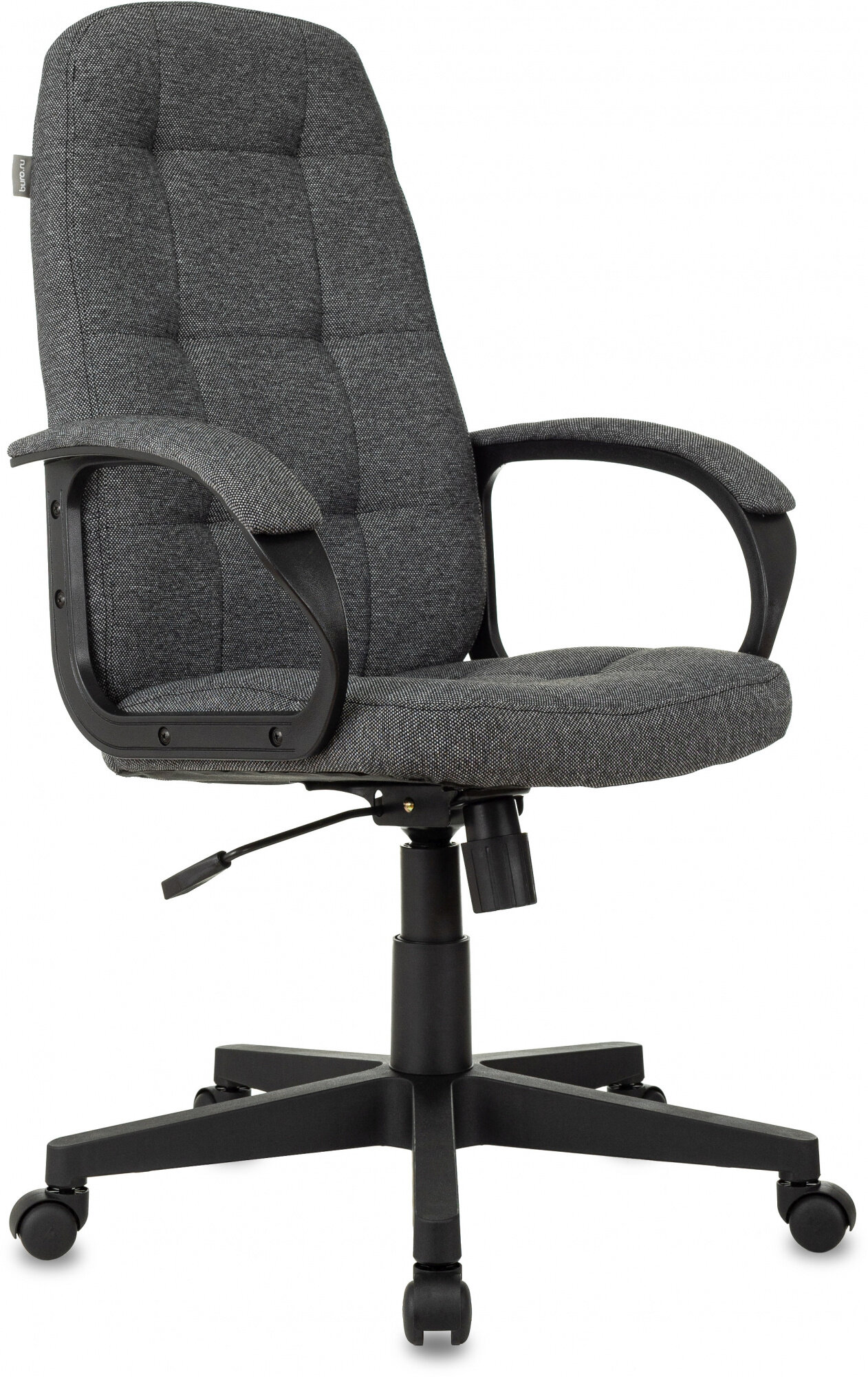 Кресло руководителя Бюрократ CH 002, обивка: ткань, цвет: серый (CH 002 3C1)