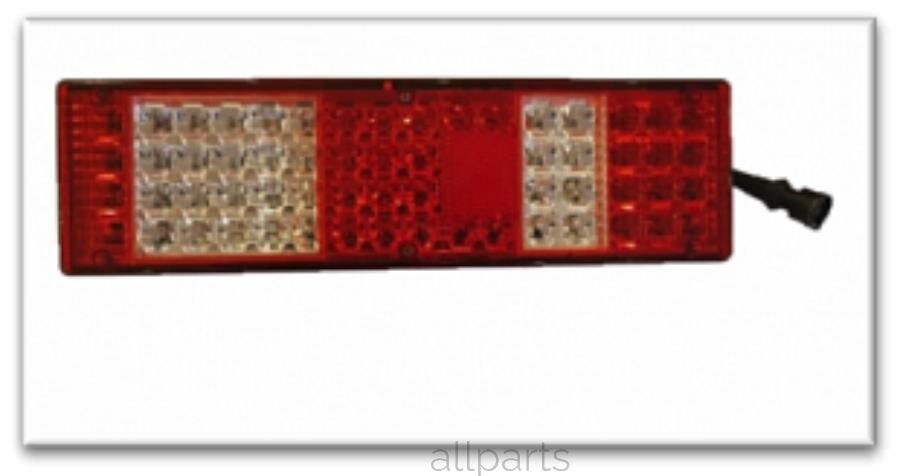 Техавтосвет 7452500LED фонарь задний! лев. 24в. диодный с кабелем сцаз и боковым габар.\ МАЗ евро, КАМАЗ, С/МАЗ