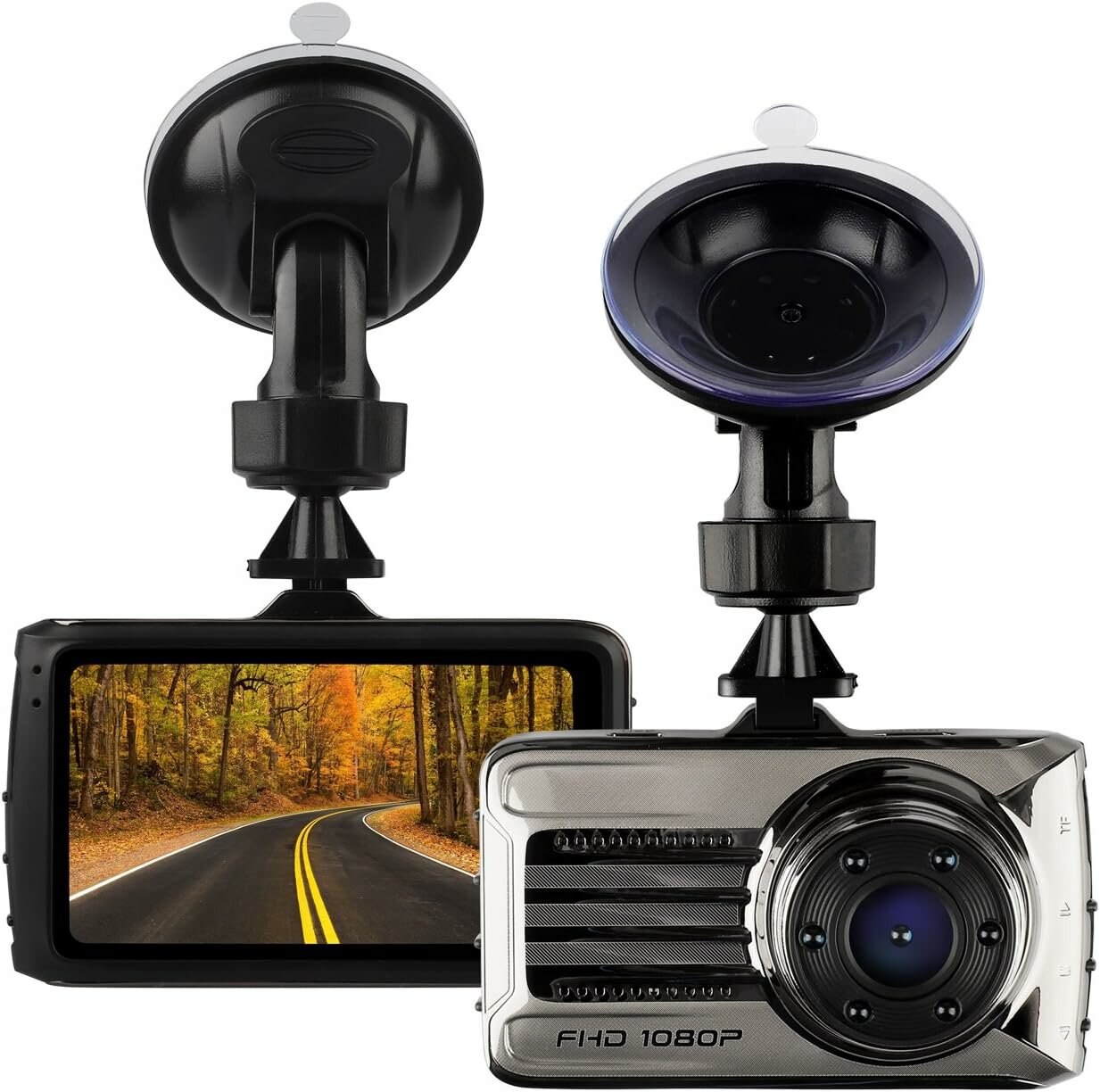 Видеорегистратор Vehicle Blackbox T666G+/с задней камерой