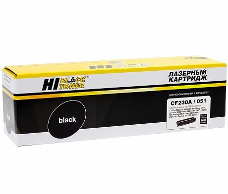 Картридж CF230A/051 HP LJ Pro M203/MFP M227/LBP162dw/MF 264dw/267dw, Hi-Black