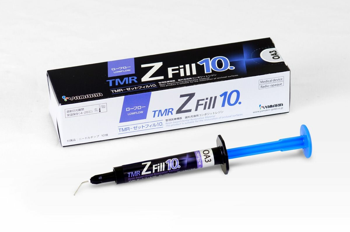 TMR Z Fill 10 LowFlow Цвет OA3 (1 шпр*2,6г) цирконосодержащий светодиффузионный композит низко текучий. Срок годности: 03.2028г.