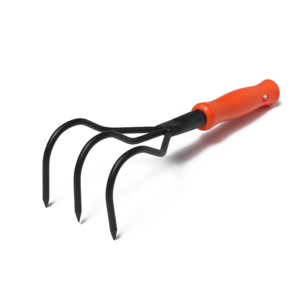 Рыхлитель 3 зуб. пласт. ручка Крот-3 /2/50