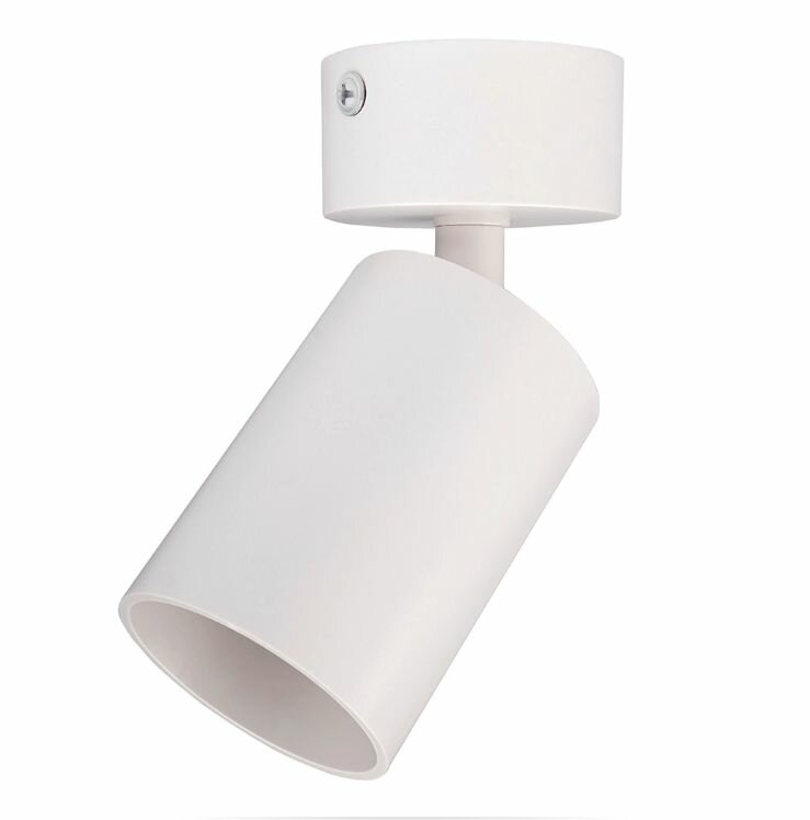 Светильник спот Jazzway Бейс пластик 1х15 Вт GU10 белый