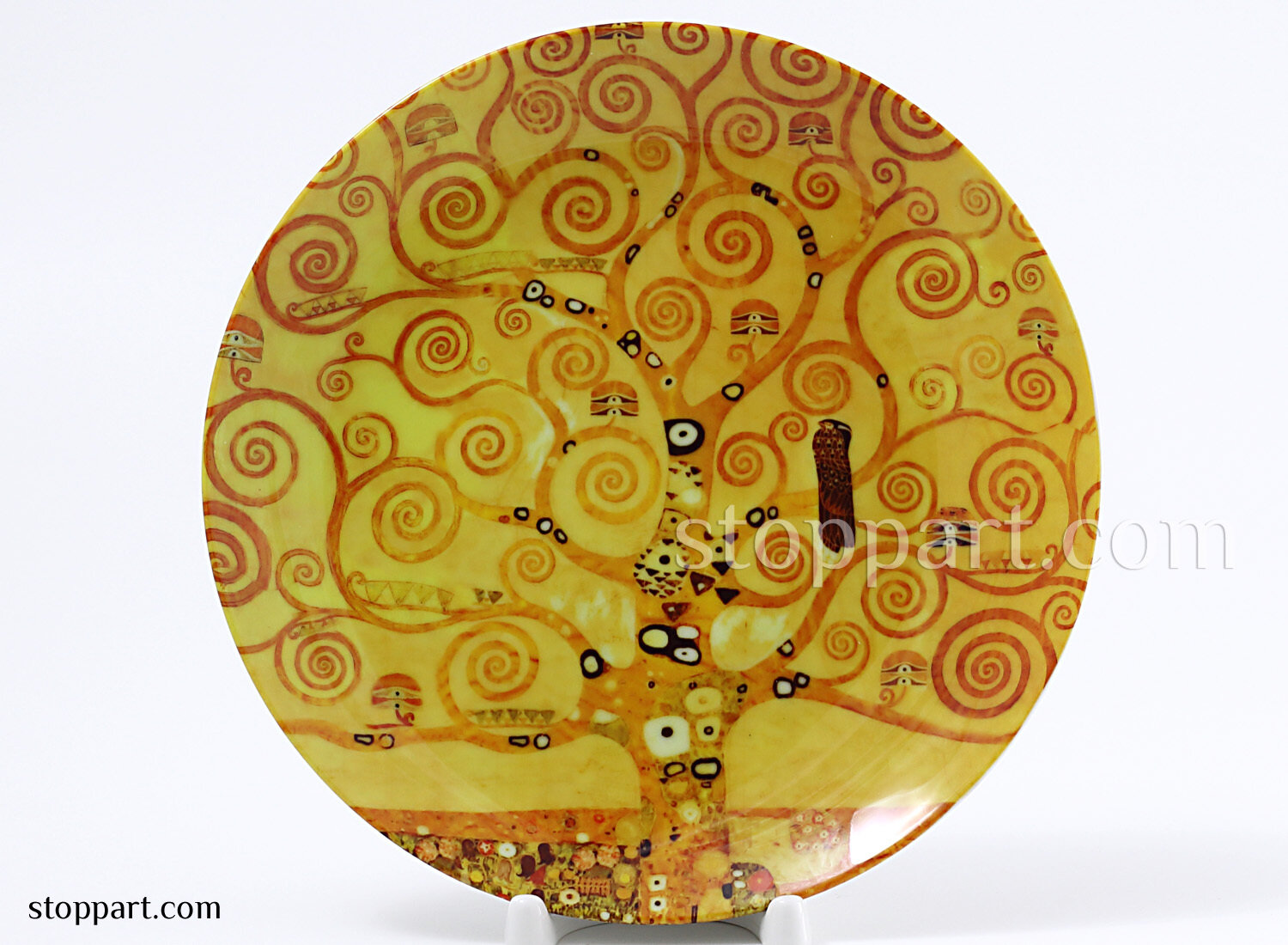 Декоративная тарелка Климт Густав Древо жизни