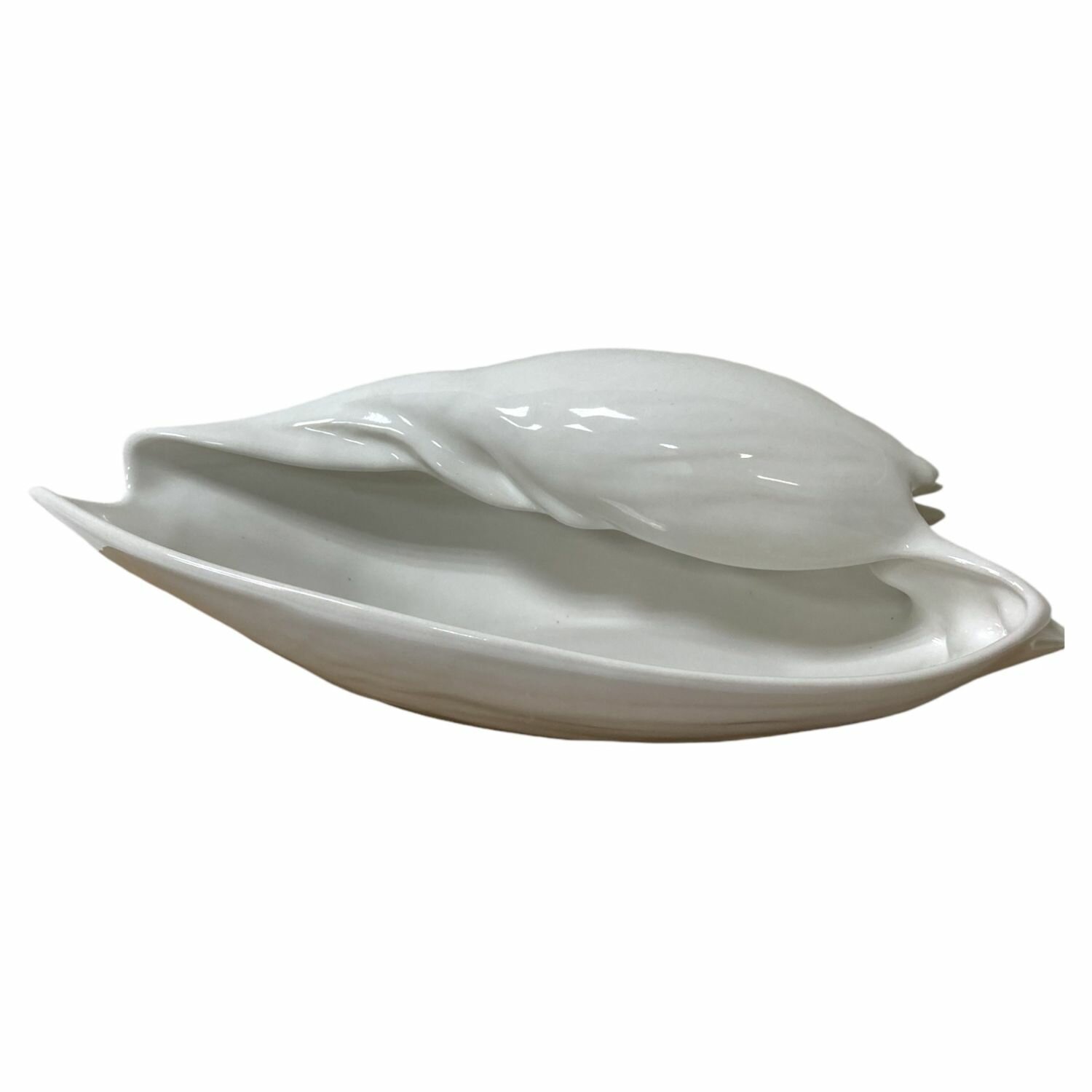 Тарелка ручной работы Ракушка Умбрикатус VELES «Звезда Элендиля», фарфор