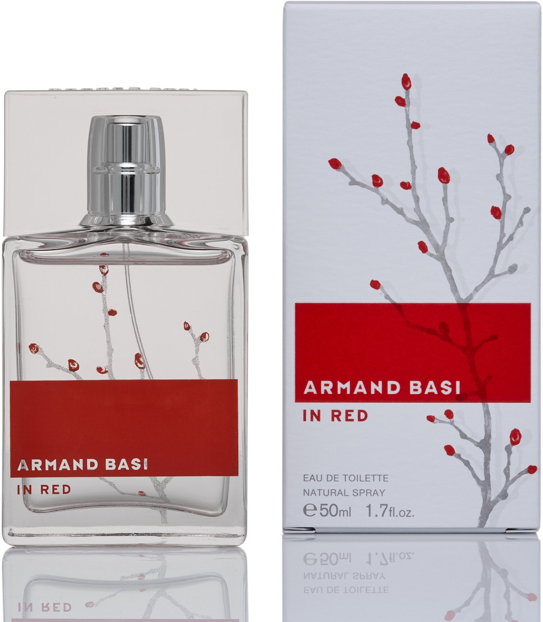 Armand Basi In Red туалетная вода женская 100 мл, цветочный аромат
