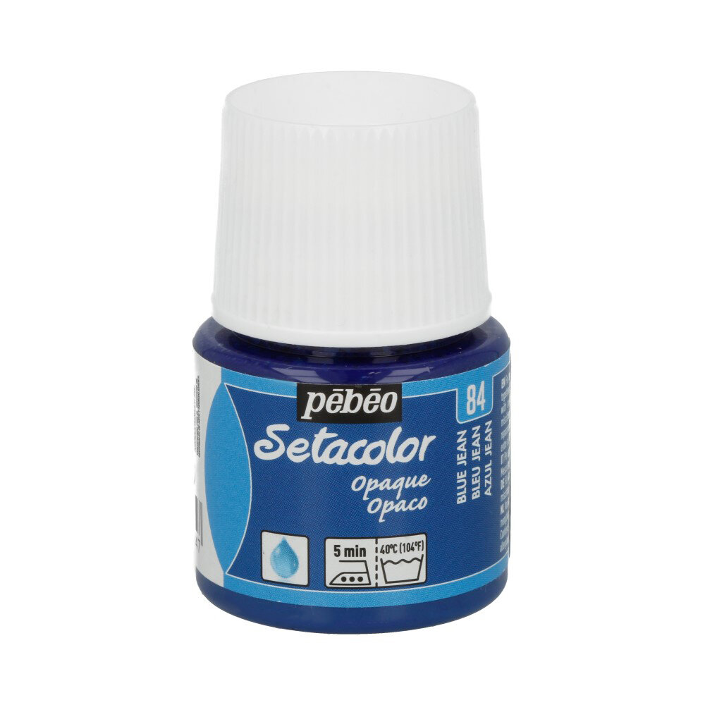 Краска для темных и светлых тканей Setacolor 45 мл цв. голубой джинсовый