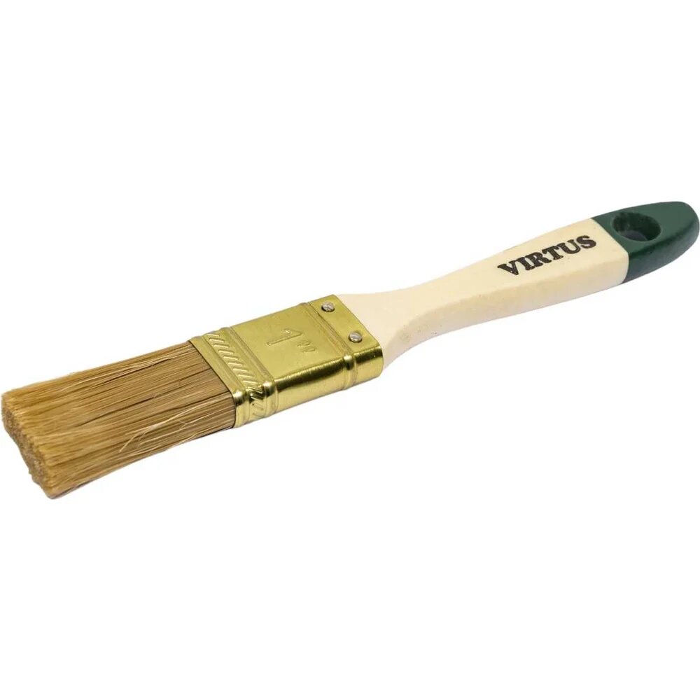 Набор малярных кистей VIRTUS "Standard" смешанная щетина, 25 мм, 12 шт. 001005025s, нанесения лакокрасочных материалов