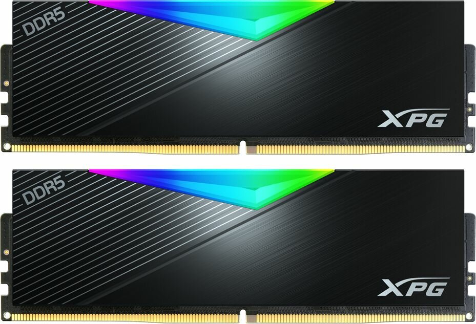 Оперативная память ADATA AX5U8000C3816GDCLARBK, DDR5, 32 GB, CL 38, RGB