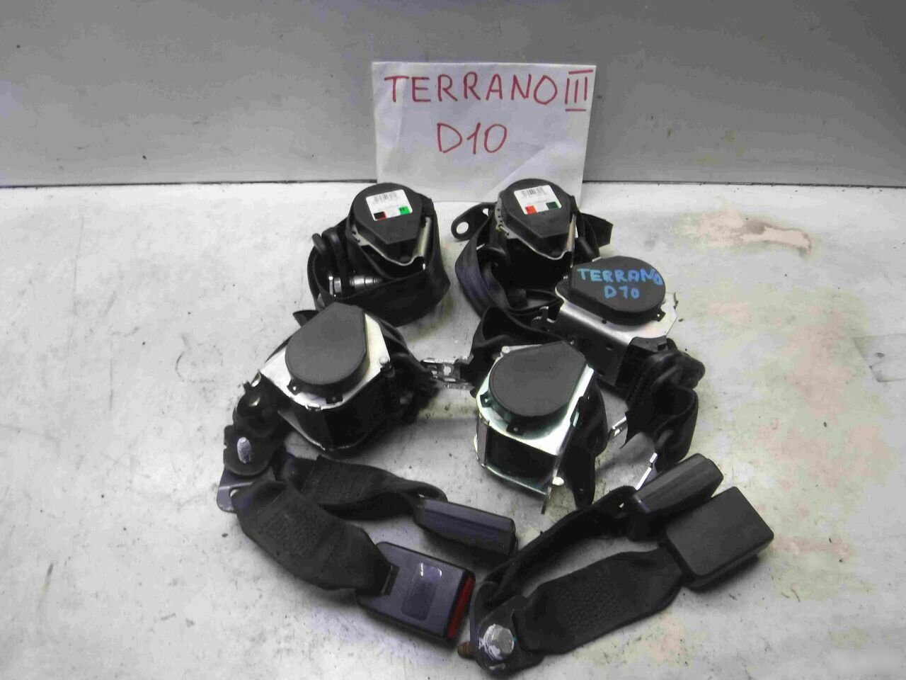 Ремень безопасности Nissan Terrano D10 (2014—2022) 8688400Q0G