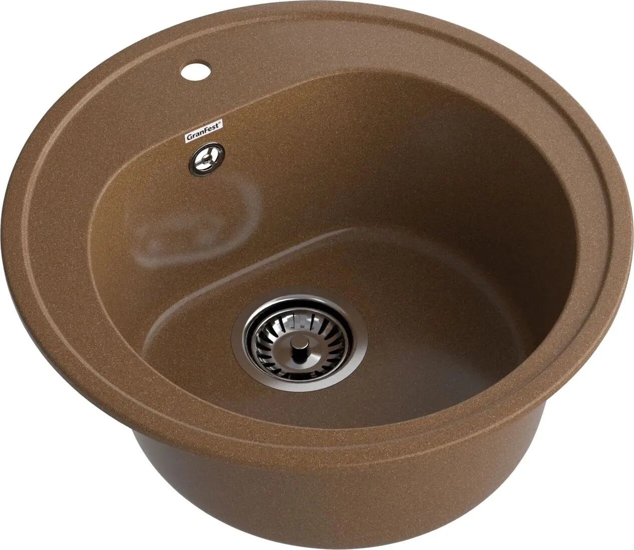 Мойка для кухни GranFest Rondo 45 см R-510 терракот