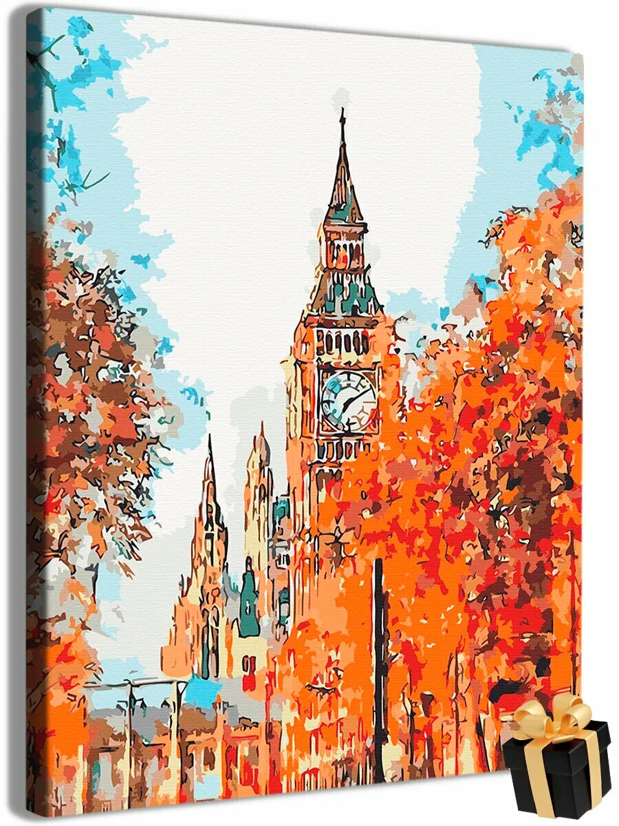 Картина по номерам Лондон