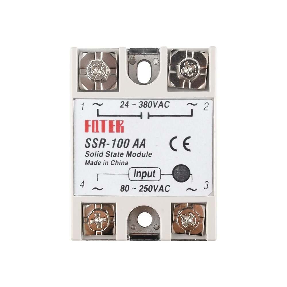 SSR-100AA реле твердотельное 24-380VAC